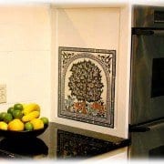 Tile Mural of the Tree of Life of Jerusalem - Balian Studio