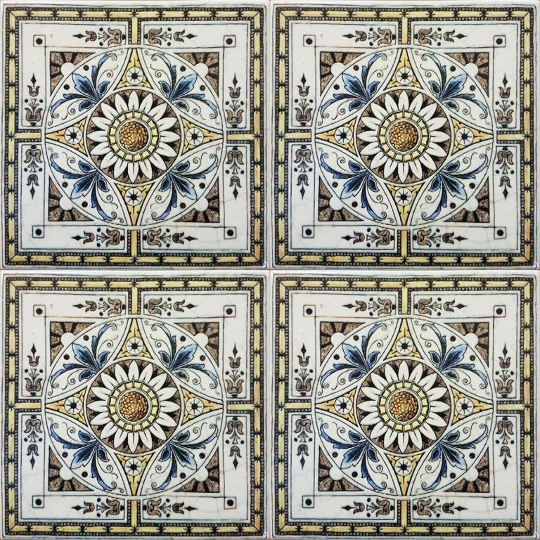 30 Exquisite Minton & Victorian Tiles Reproductions