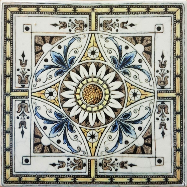 30 Exquisite Minton & Victorian Tiles Reproductions