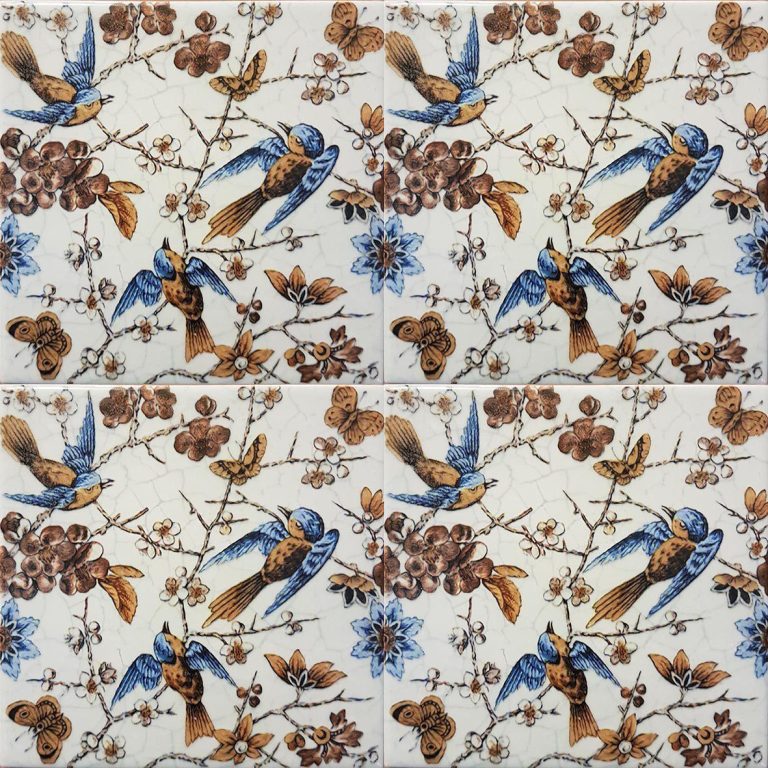 30 Exquisite Minton & Victorian Tiles Reproductions