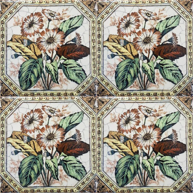 30 Exquisite Minton & Victorian Tiles Reproductions