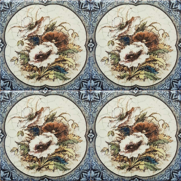 30 Exquisite Minton & Victorian Tiles Reproductions