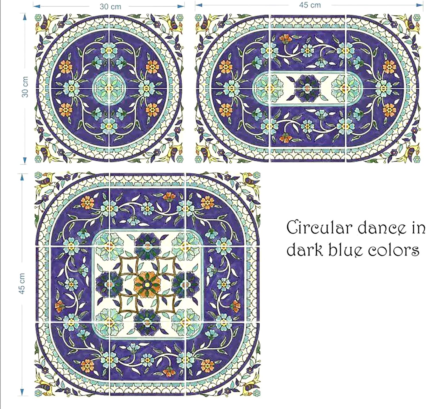 Modular Decorative Tiles - Balian Ceramics